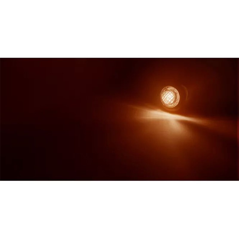 12V LED Round Bullet Eyeball Light Exterior Clearance Indicator Fixture ...